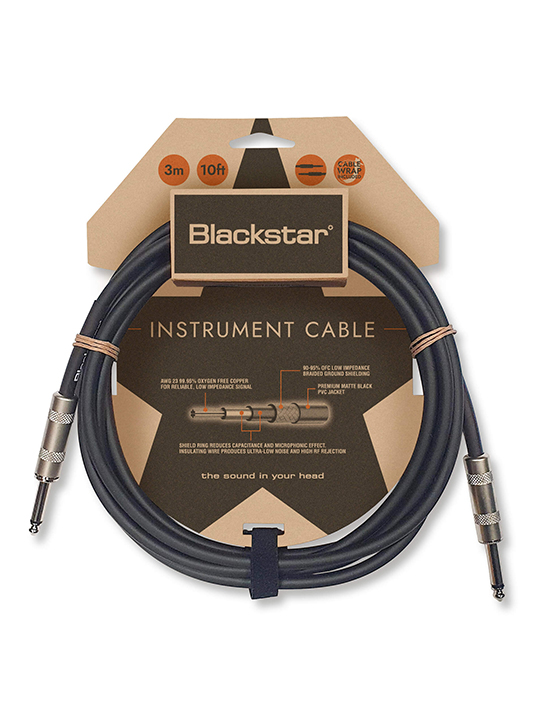 Blackstar Standard Instrument Cable 3M. Straight to Straight | Music ...