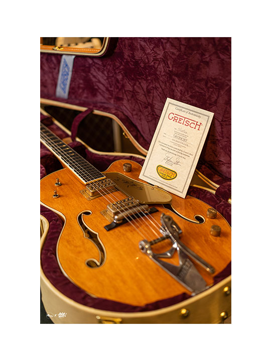 Gretsch Custom Shop G6120CS Nashville Relic Master Built by Stephen ...
