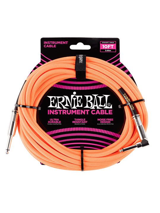 Ernie Ball Braided Cables 10Ft. (3.05m) | Music Concept
