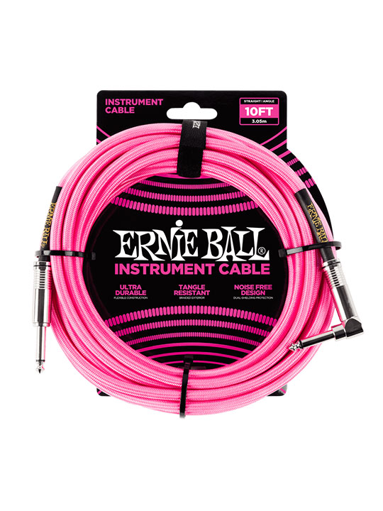 Ernie Ball Braided Cables 10Ft. (3.05m) | Music Concept