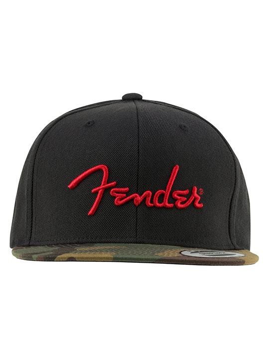 Fender Camo Flatbill Hat | Music Concept
