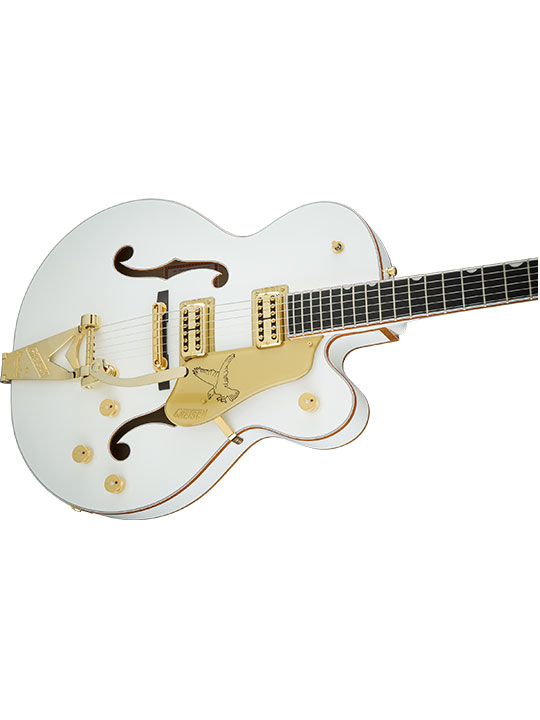 Gretsch G6136T-WHT Players Edition Falcon™ with String-Thru Bigsby ...