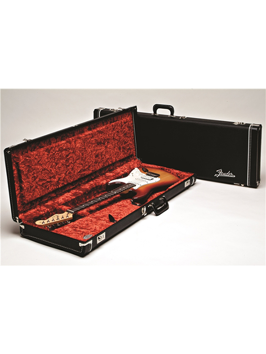 Fender Deluxe Hardshell Case - Strat/Tele (Black) | Music Concept