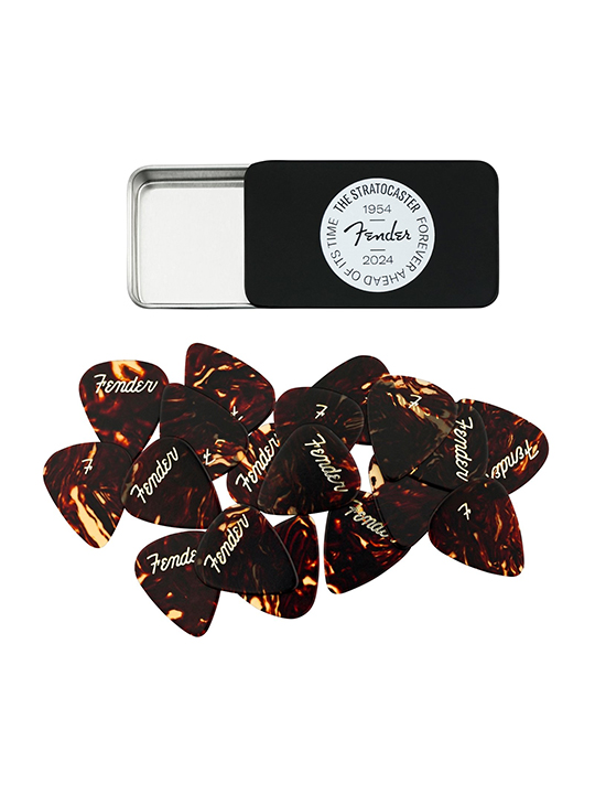 Fender 70th Anniversary Pick Tin - 12 Picks | Music Concept