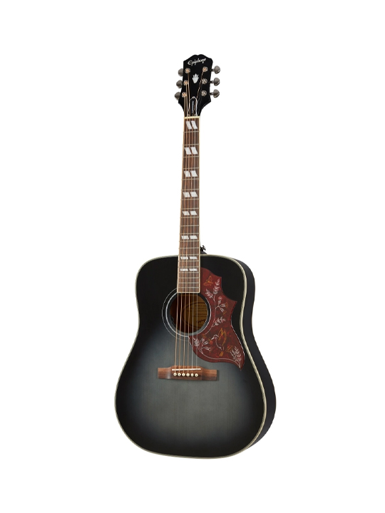 Epiphone Hummingbird Studio Trans Ebony Burst Limited Edition | Music ...