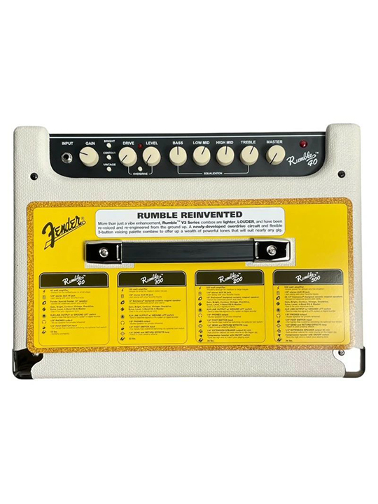 Fender Rumble 40 Ivory Limited Edition | Music Concept