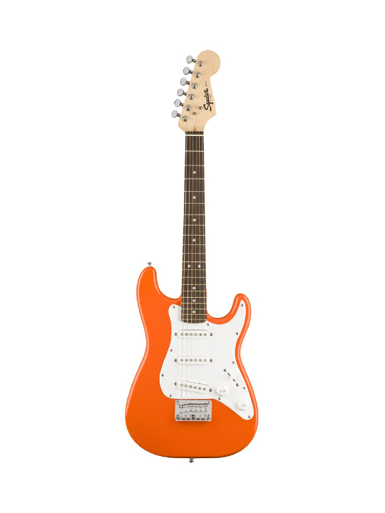 Squier FSR Mini Stratocaster Competition Orange Limited Edition | Music ...